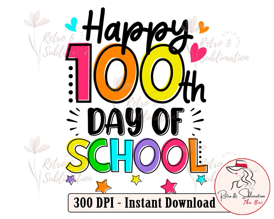 100 Days of School, School Svg, School Clipart, Back to School Svg ...
