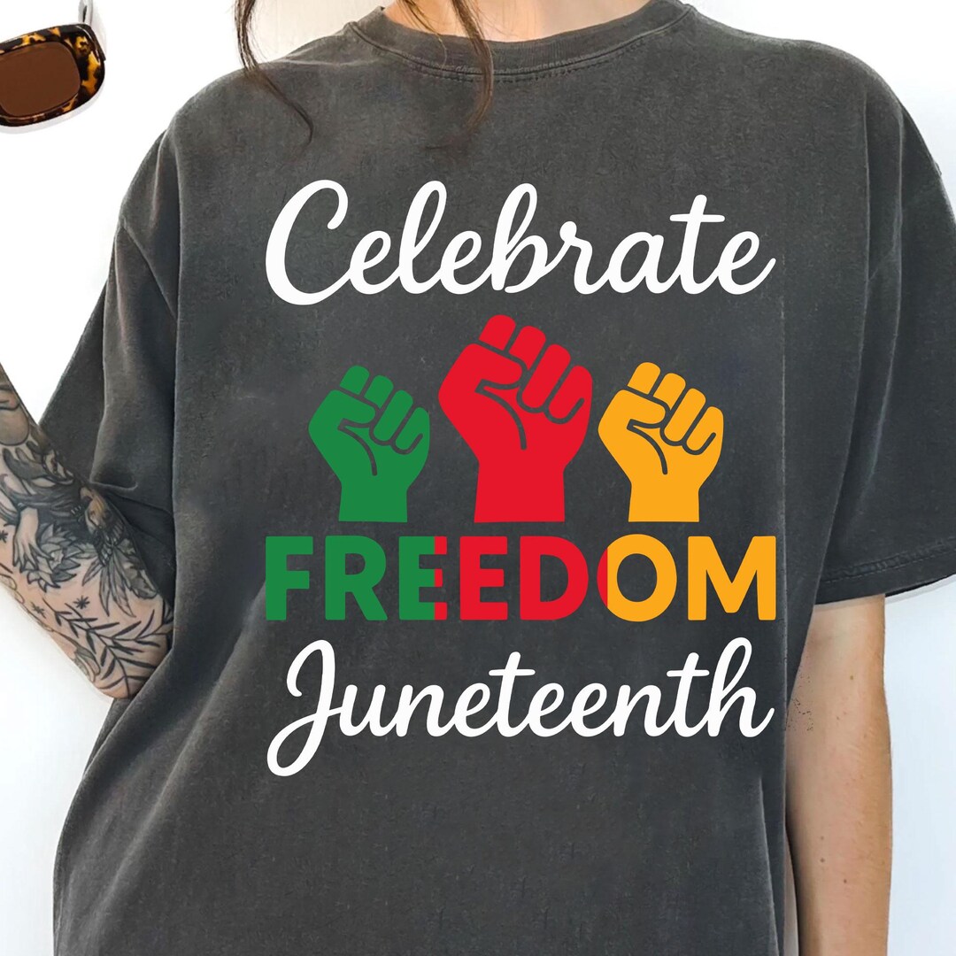 Celebrate Freedom Juneteenth Svg, Juneteenth Freedom Svg, Black Freedom ...