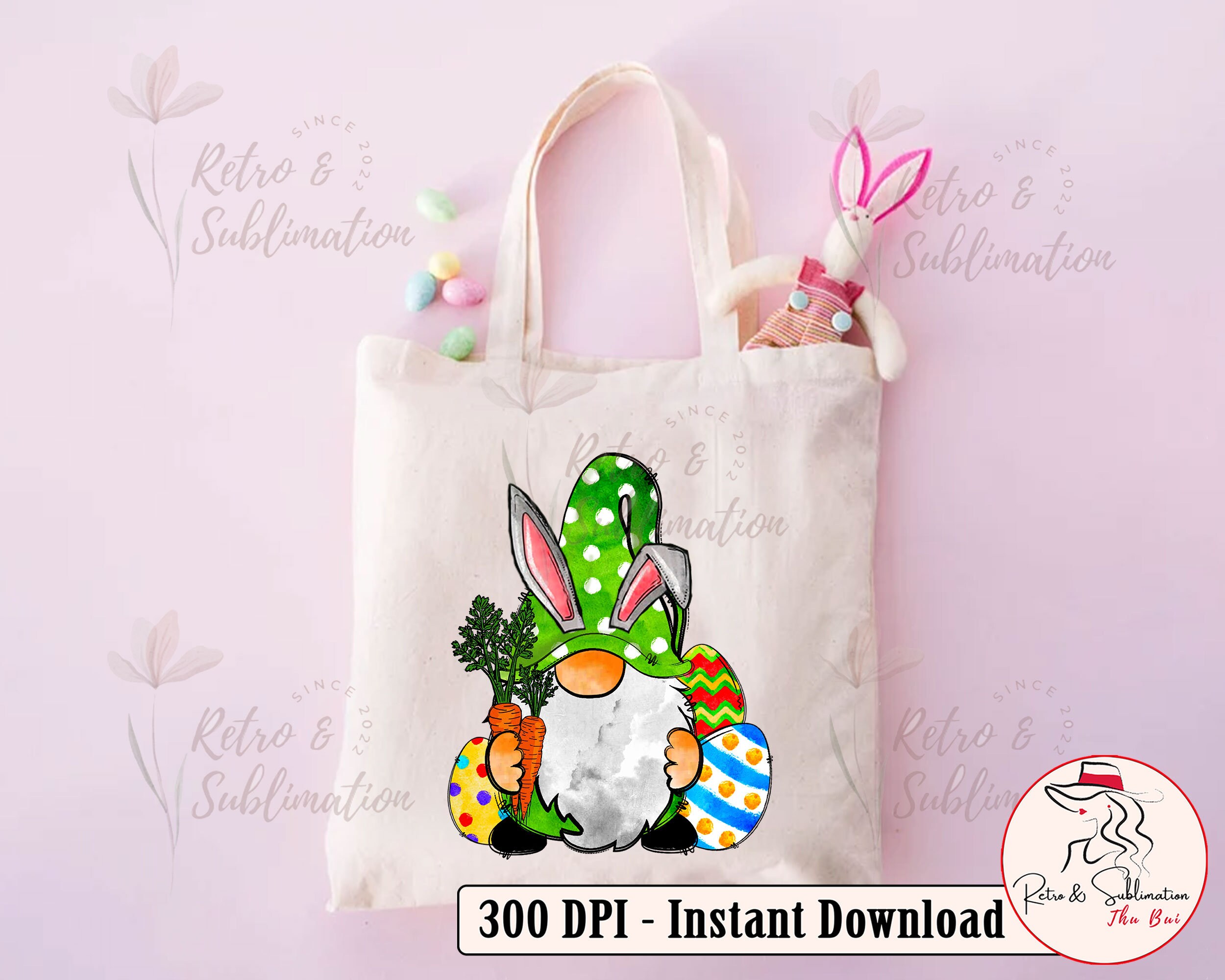 Gnome Png Easter Png Easter Gnome Png Easter Bunny Happy - Etsy