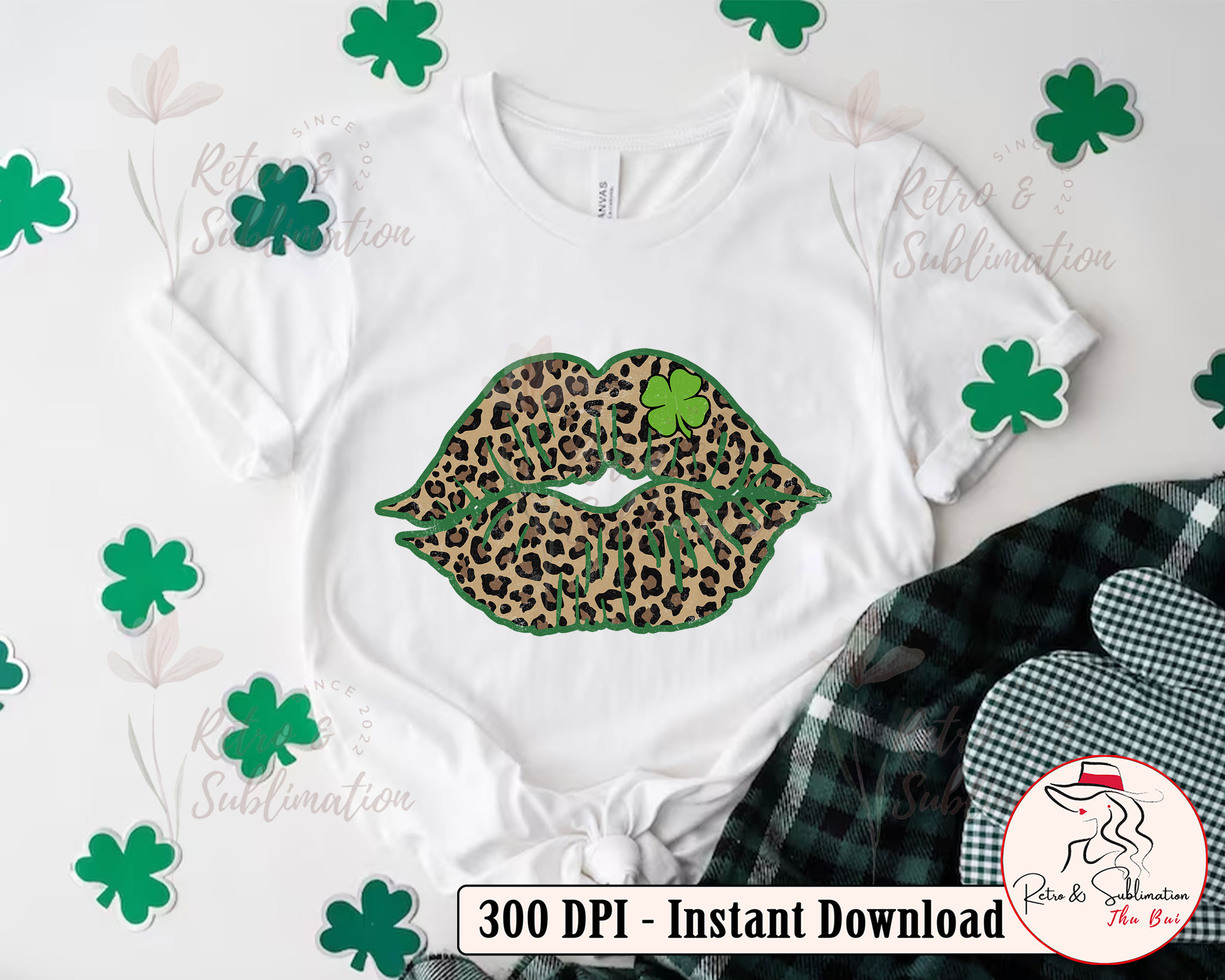 St Patricks Day Leopard Png Saint Patricks Day St Patricks - Etsy