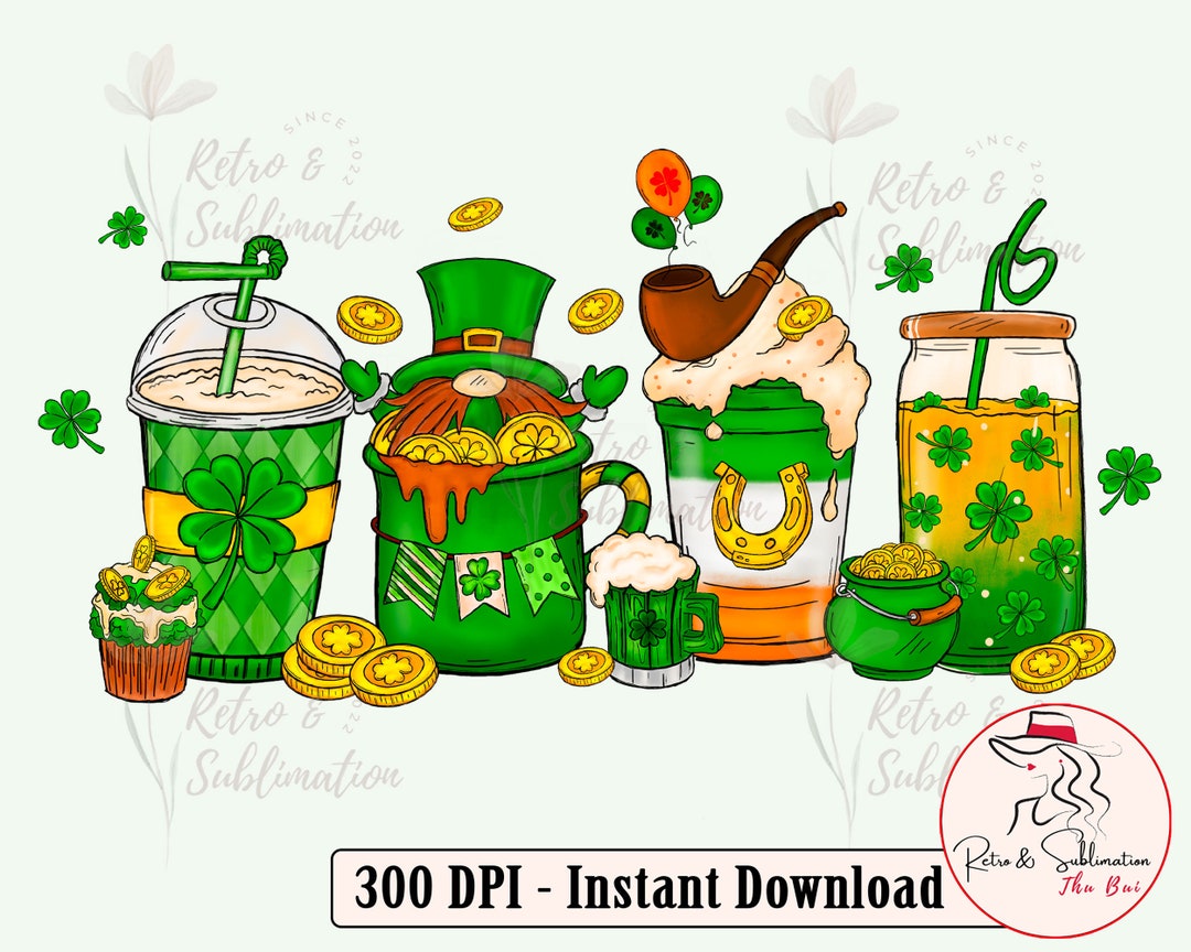 St Patricks Day, St Patricks Day Coffee, St Patricks Day Png, Saint ...