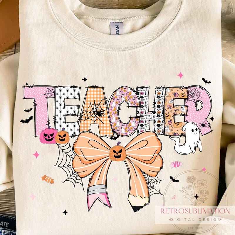 Halloween Teacher Shirts - Etsy