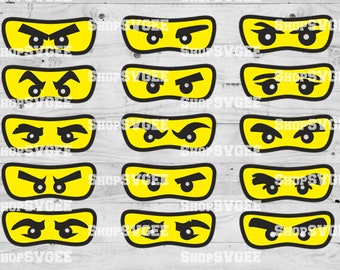 Ninja Svg, Ninja Eyes Mask Svg - Etsy