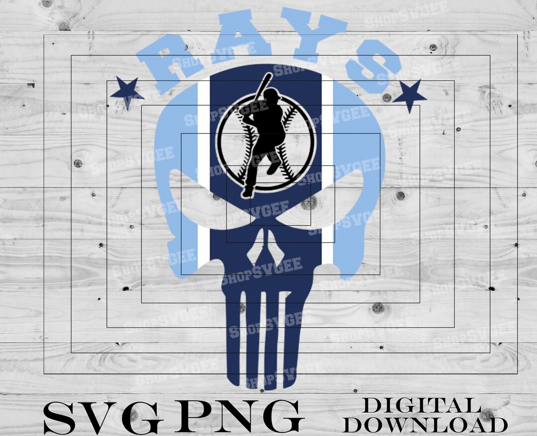 Rays Baseball SVG - Etsy
