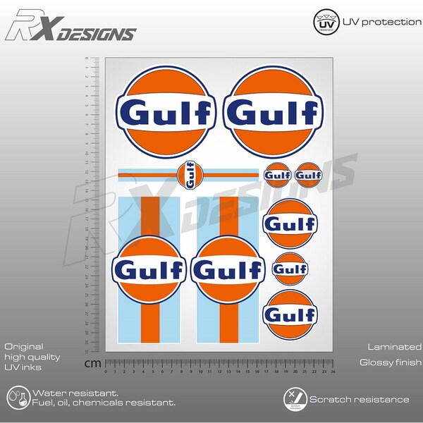 Gulf Decals - Etsy