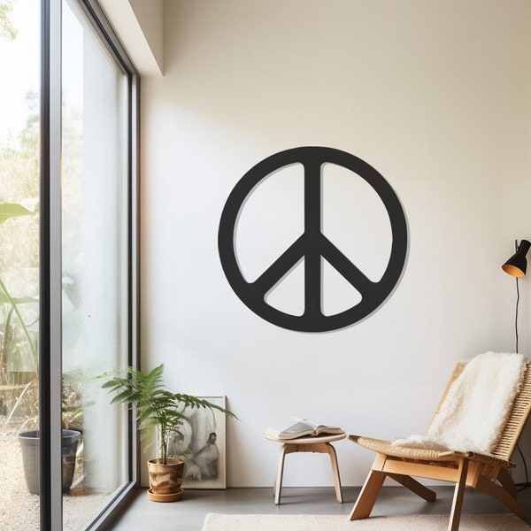 Peace Sign Yard Art - Etsy