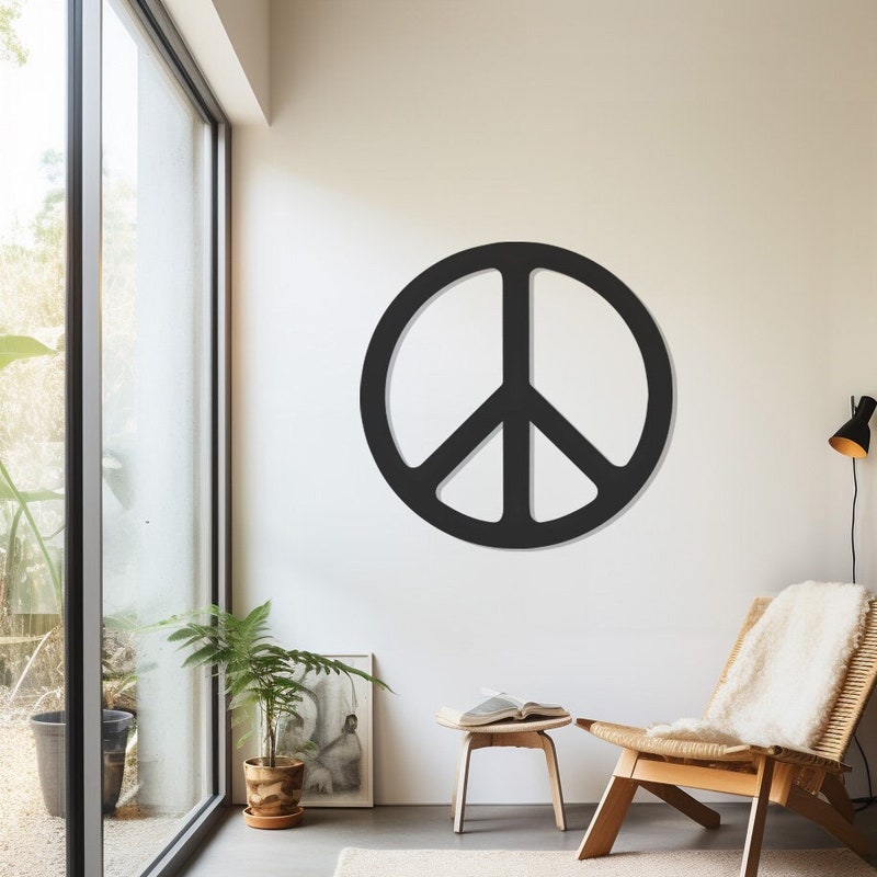 Peace Sign Decor - Etsy