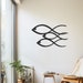 Charming Fish Aesthetic, Metal Wall Decor, Ocean Inspired Cute Fishes ...