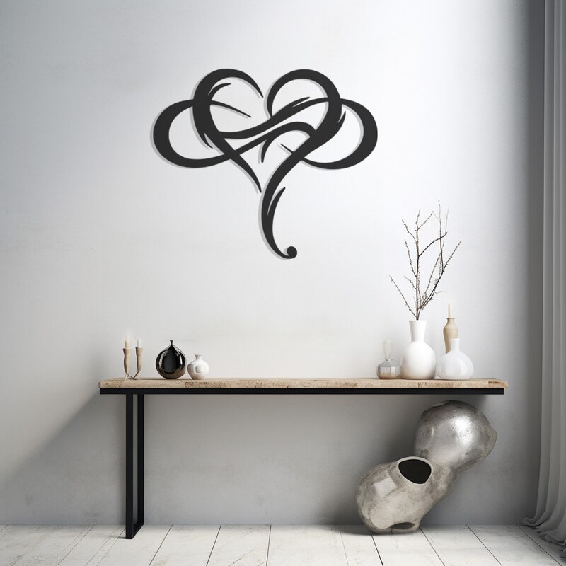 Infinity Heart Wall Decor - Etsy
