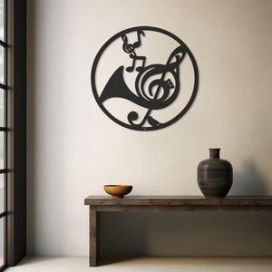 Treble Clef Metal Wall Art: Modern Music Decornew Year's Gift - Etsy