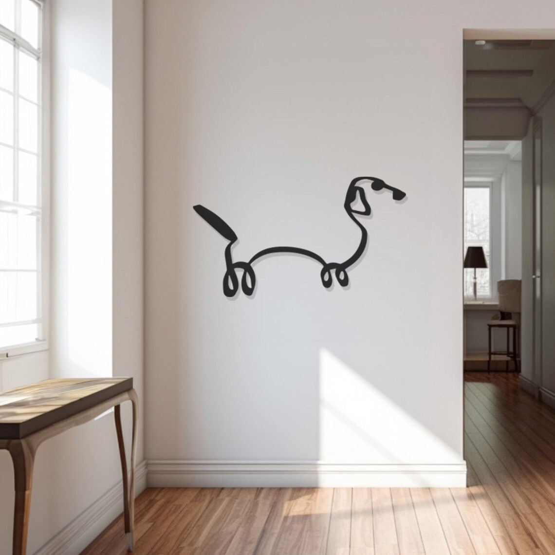 Dachshund Metal Wall Art: Wiener Dog, Pet Lover Giftnew Year's Gift - Etsy