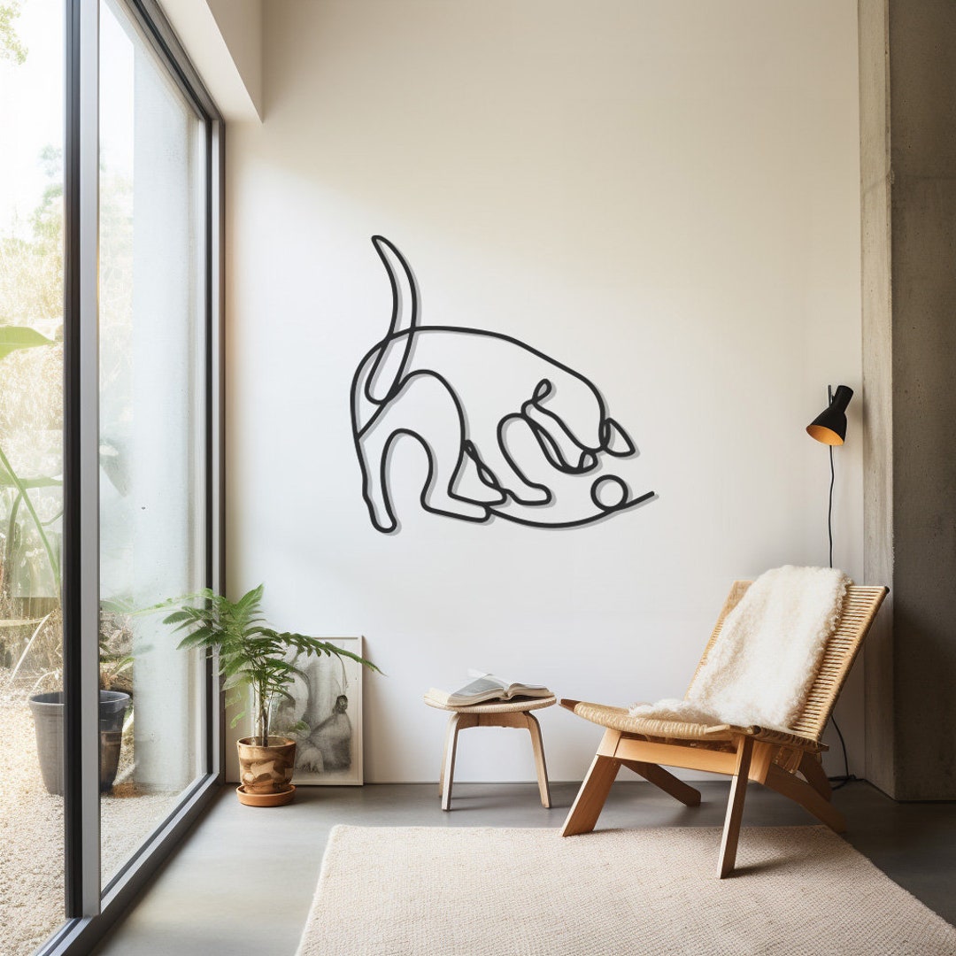Cat Metal Wall Art, Cat Lover Decor, Pet Design, Charming Feline ...