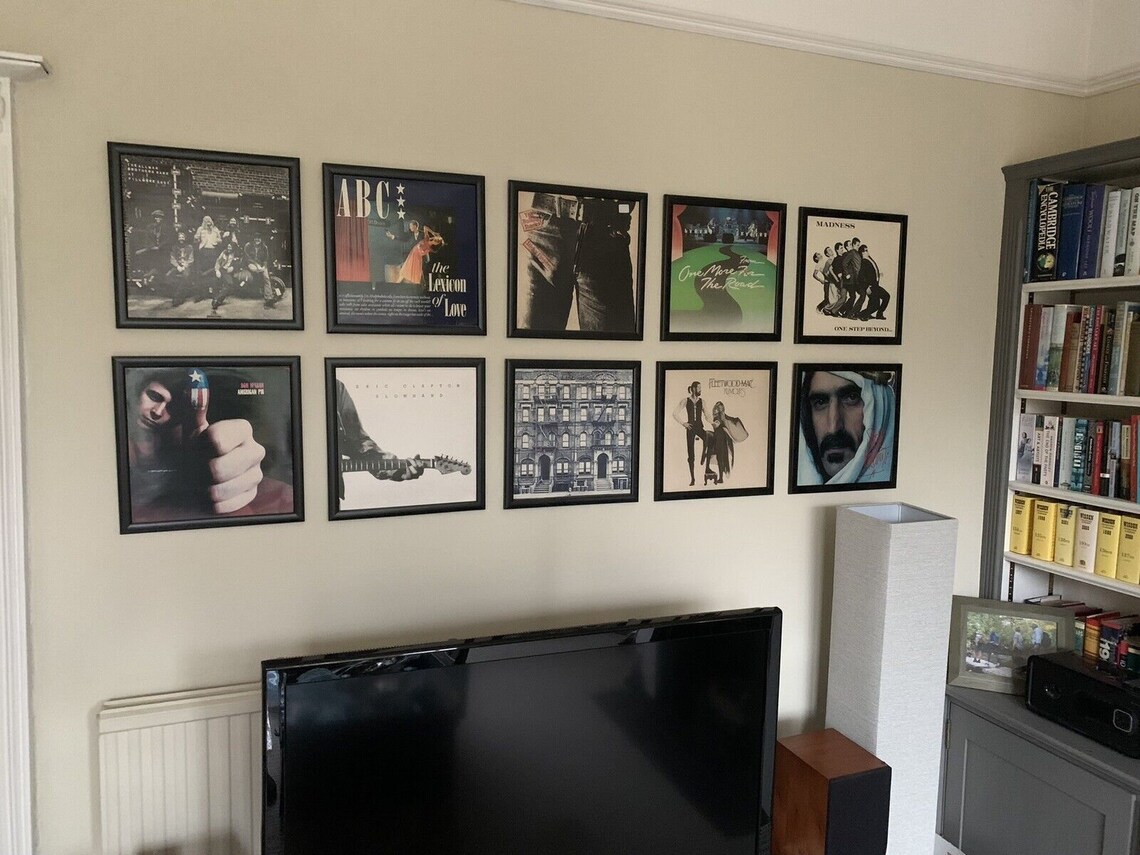 Genuine Album Covers in Quality Frame - Most Titles Available - Etsy