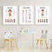 24 Educational Poster Kids Bundle, Digital Learning Charts Homeschool ...