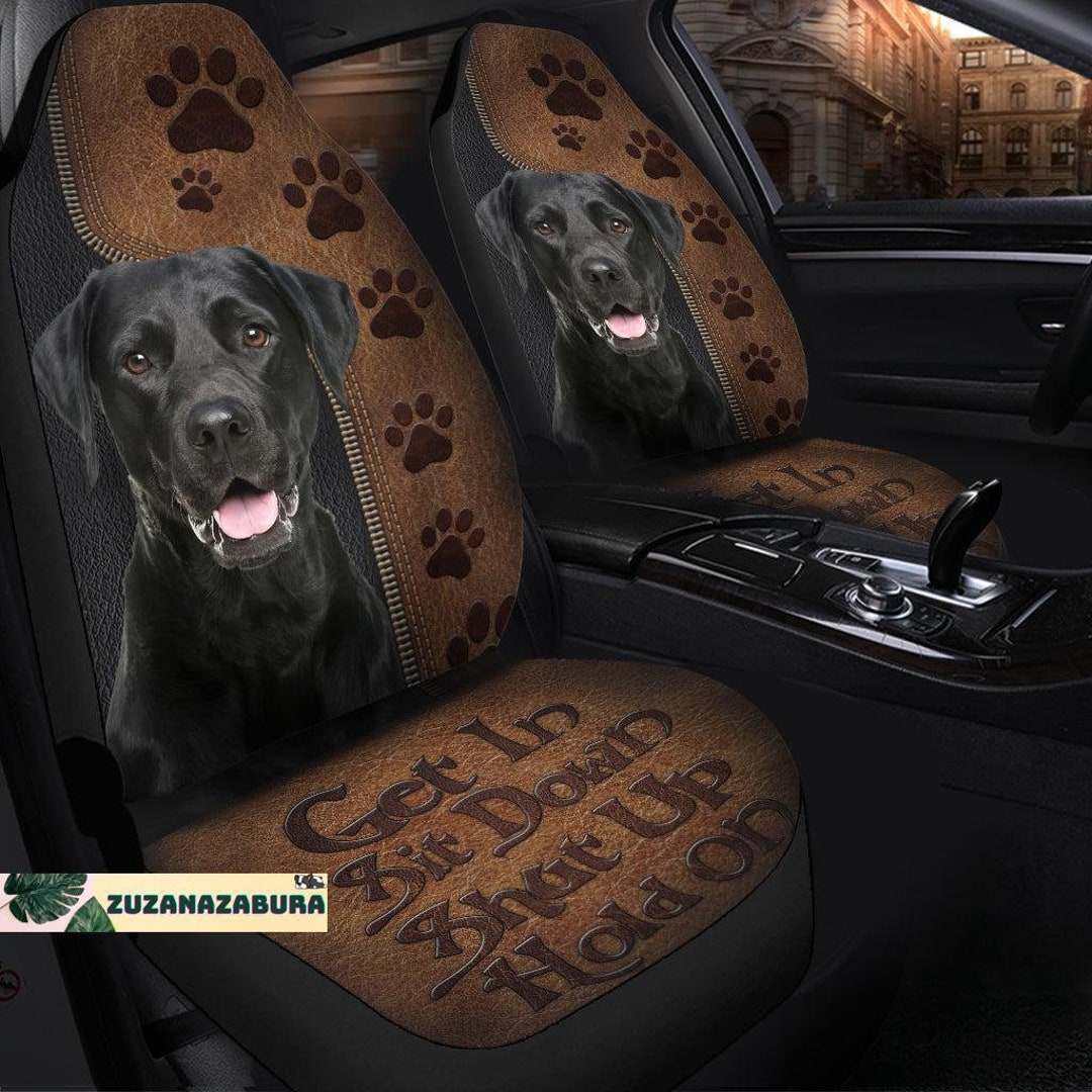 Labrador Retriever Car Seat Covers, Labrador Retriever Car Decor ...