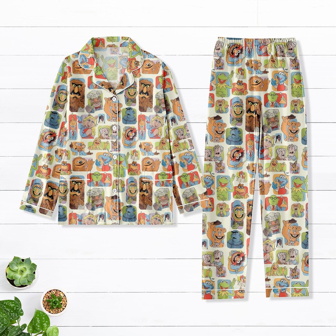 Muppet Show Pajamas Set, Muppets Babies Women Pajamas, Baby Muppets ...