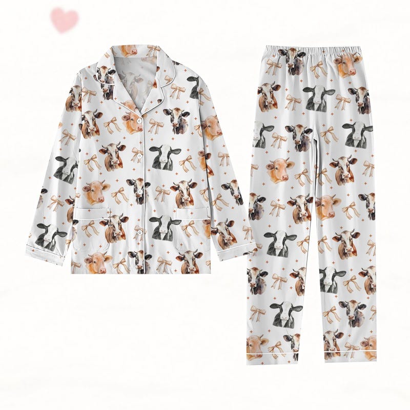 Highland Cow Pajamas - Etsy