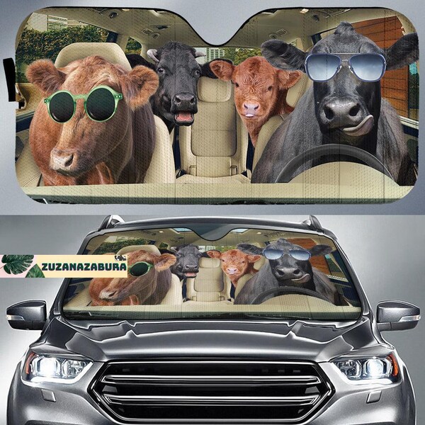 Cow Sunshade - Etsy