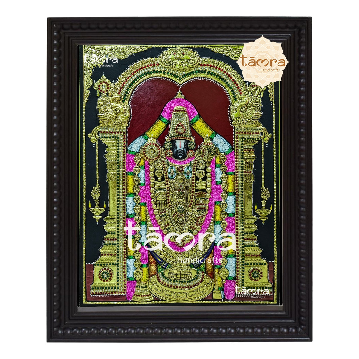 Tanjore Painting Balaji Balaji Photo Balaji Painting Balaji - Etsy