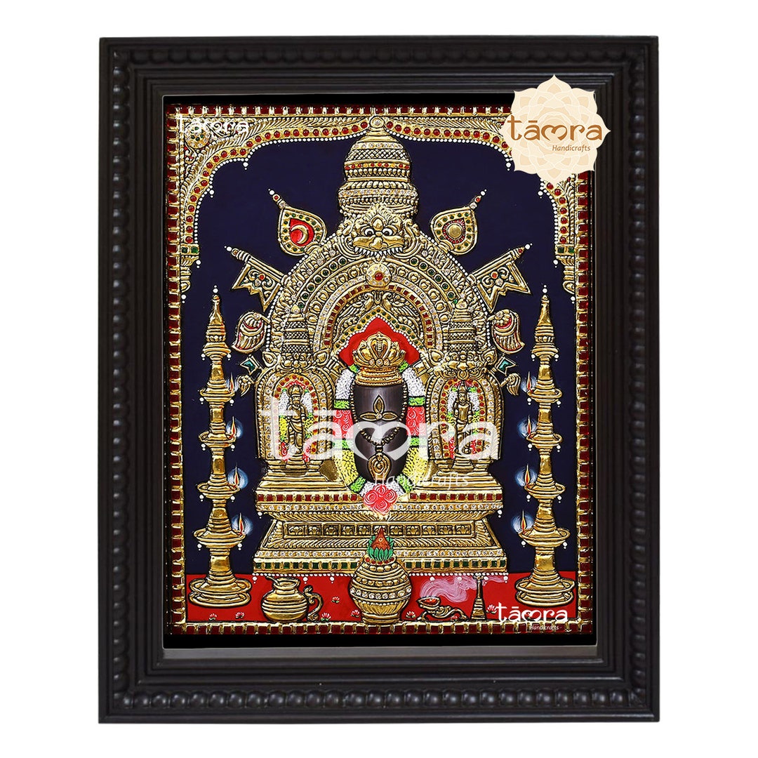 Tanjore Painting - Manjunatha Swamy Painting, Manjunatha Swamy Tanjore ...