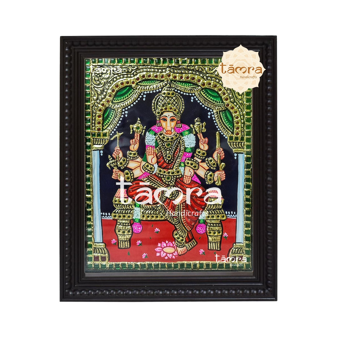 Varahi Tanjore Painting, Varahi Photo, Varahi Painting, Varaha Wall ...