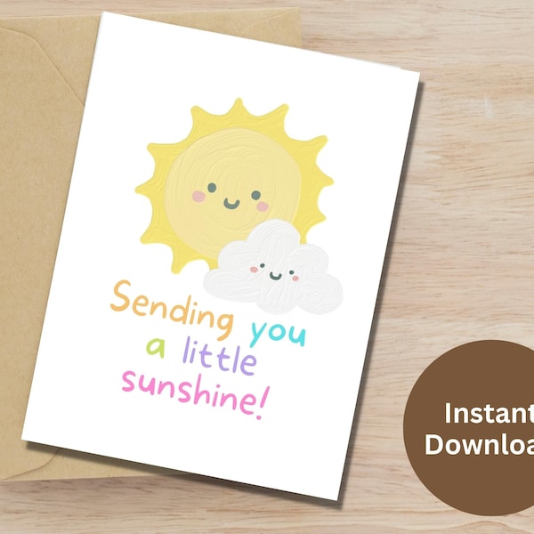 Kids Get Well Card - Etsy