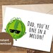 Funny Father's Day Pun Card Printable Dad Gift Dad's Birthday Greeting ...