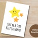 You're A Star Keep Shining Card Printable Student Encouragement Card ...