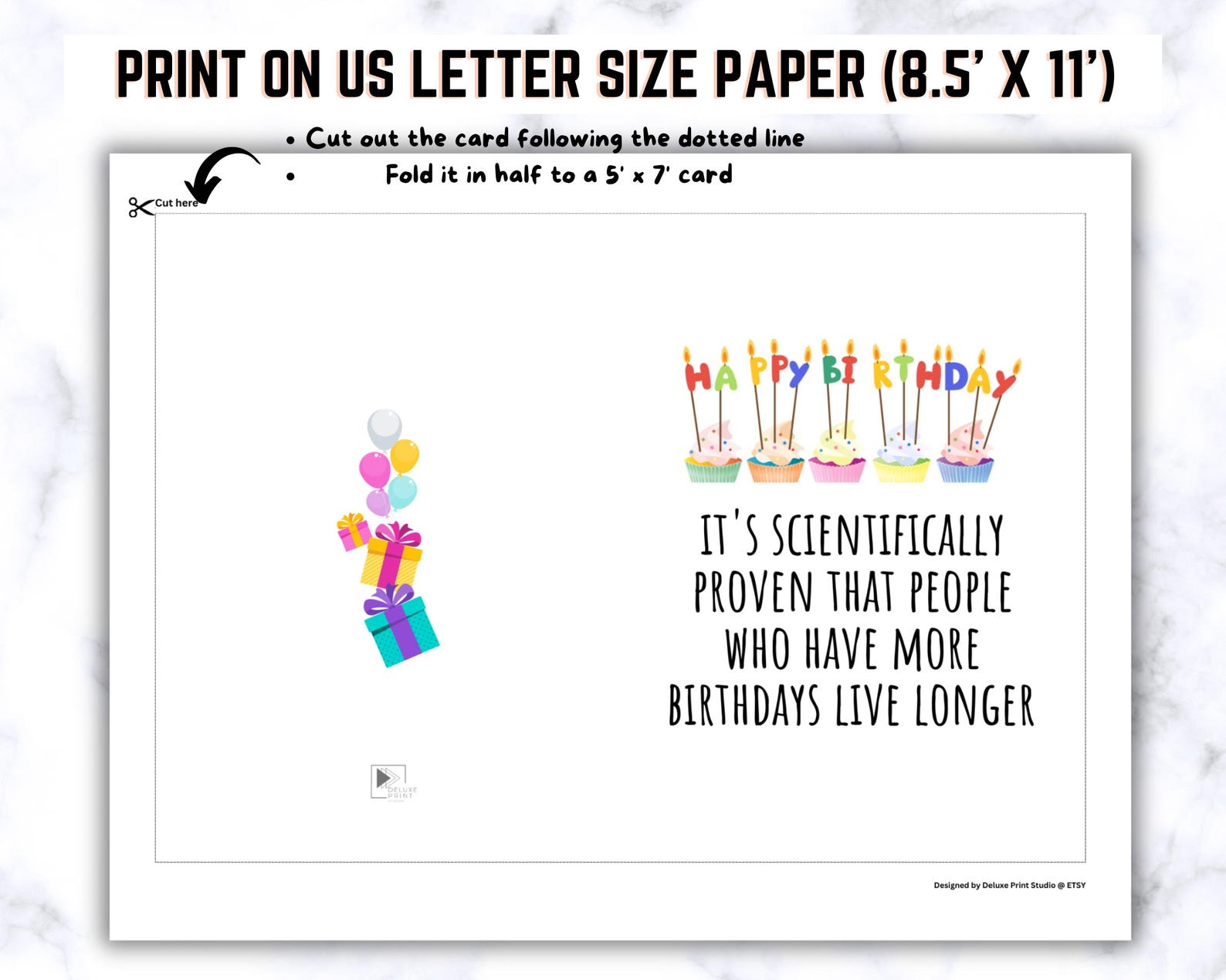 Funny Birthday Printable Card Happy Birthday Gift Dad Birthday Gift Mom ...
