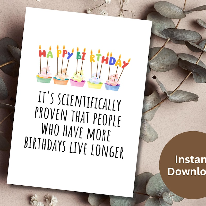 Funny Birthdays Cards for Men - Etsy