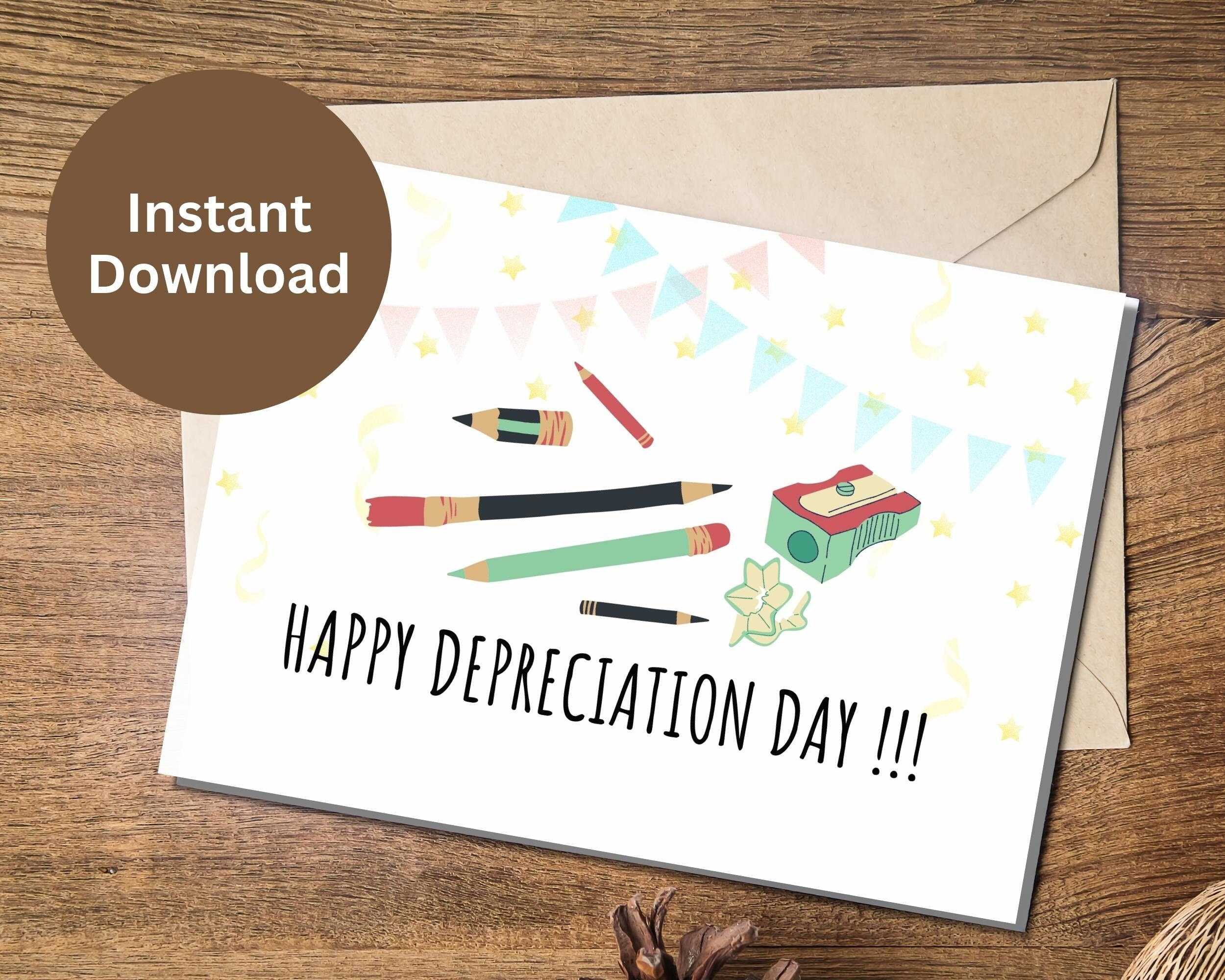 Accountant Birthday Card Printable Accountant Gift Accountant Birthday ...