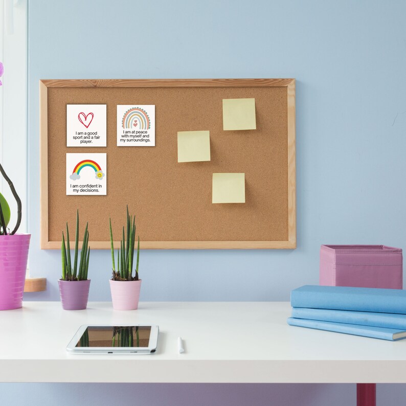 Self Affirmation Card Printable Daily Reminder Self Love Card Decks Law ...