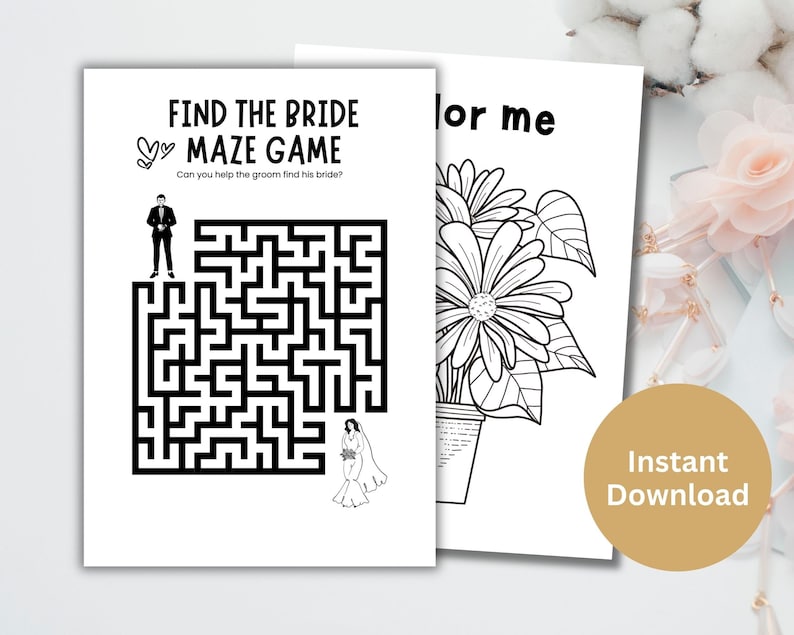 Kids Wedding Activity Printable Worksheet for Kids Word Search ...