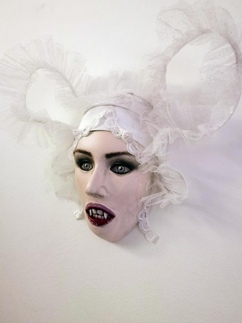 Handmade Lucy Westerna Plaster Mask (bloofer Lady From Dracula ...