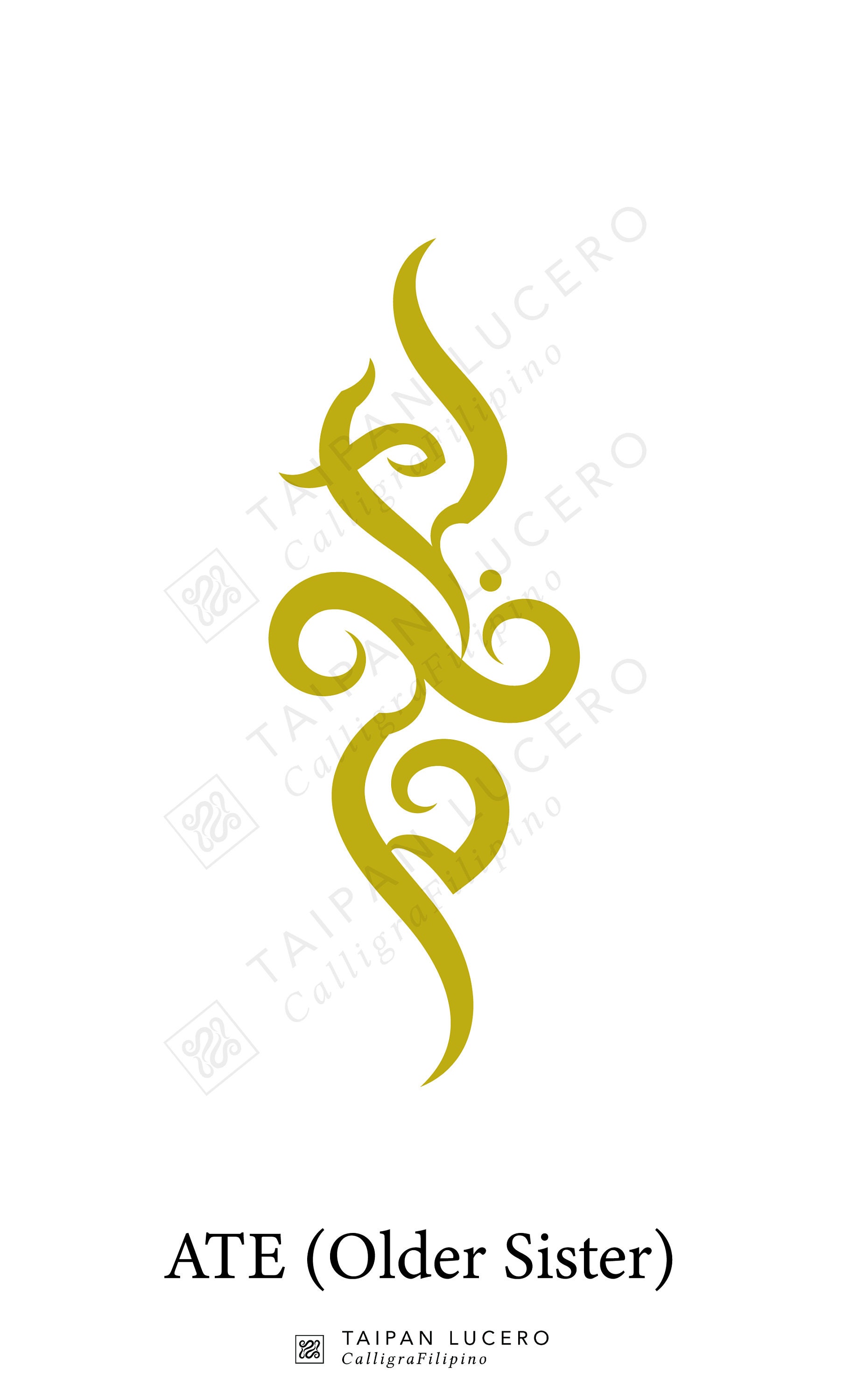 17 Digital Calligrafilipino Designs About Family + Bonus Pinoy and ...