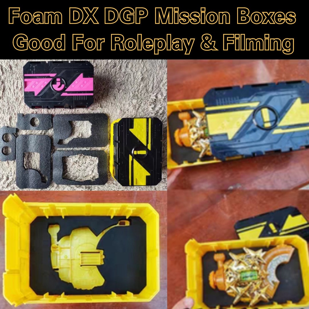 Kamen Rider Geats DGP Mission Box Foam Pad - Etsy
