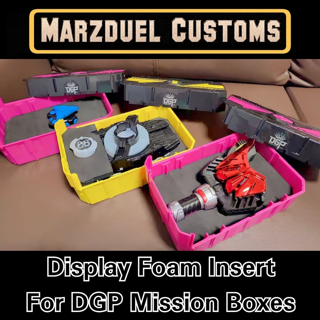 Kamen Rider Geats DGP Mission Box Foam Pad - Etsy