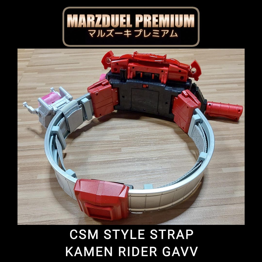 Kamen Rider Gavv CSM Style Strap for the DX Henshin Belt Gavv Driver ...