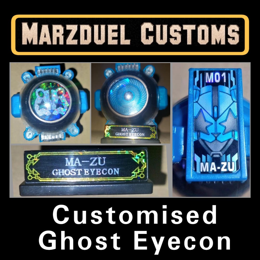Kamen Rider Ghost Custom Ghost Eyecon/universal Eyecon Pin Board - Etsy