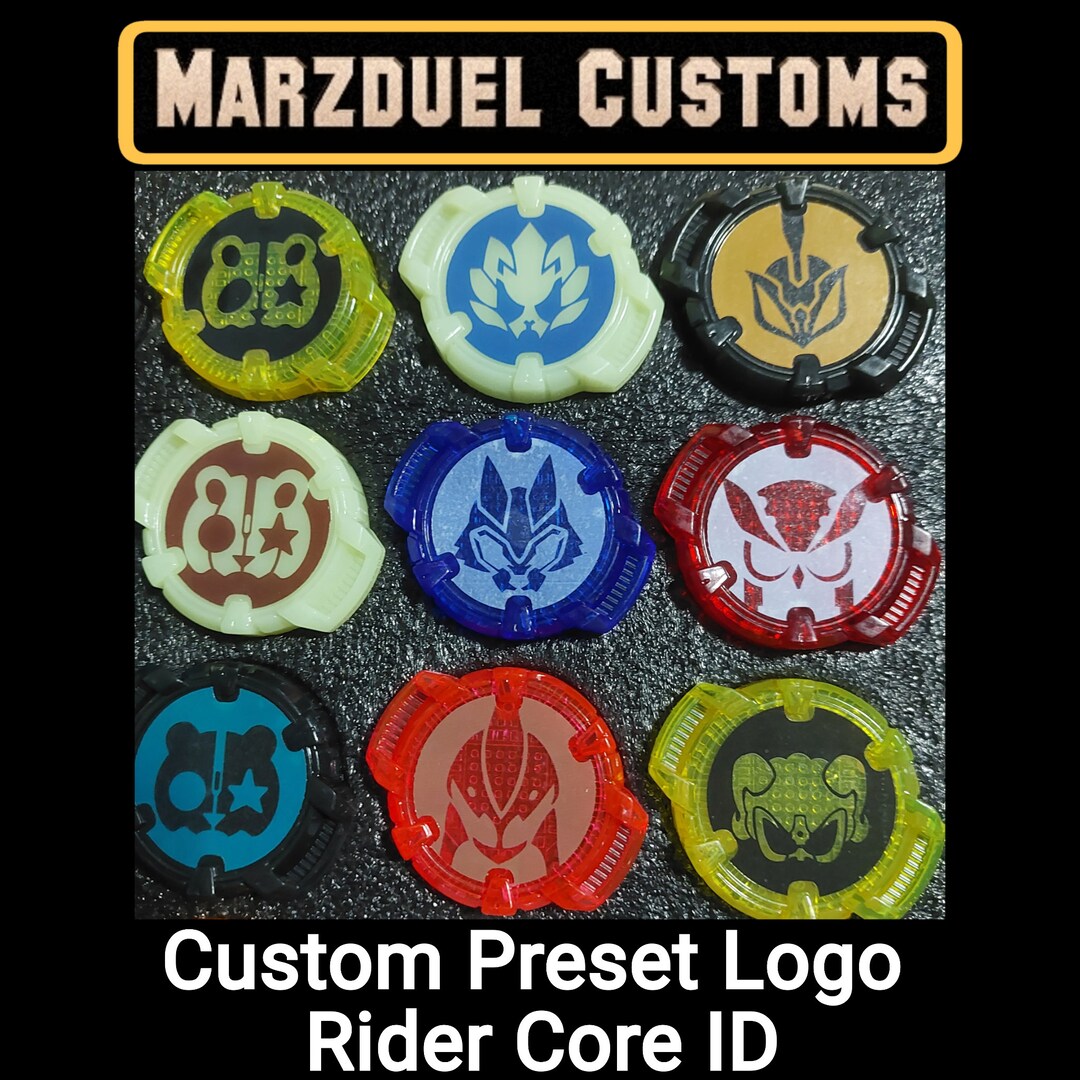 Kamen Rider Geats Rider Core ID Custom Desire Grand Prix - Etsy