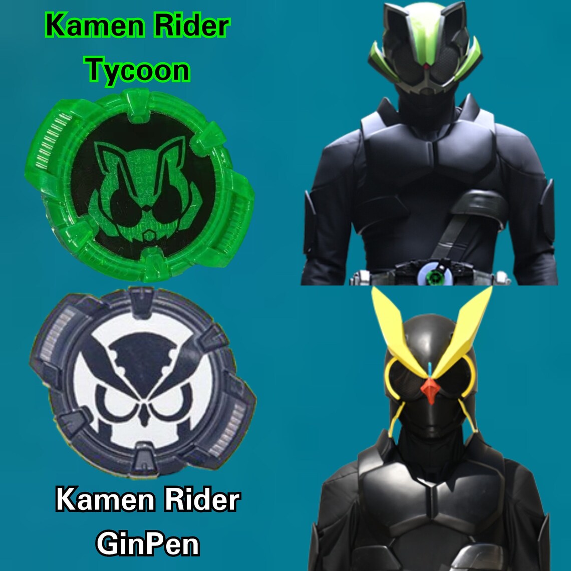 Kamen Rider Geats Rider Core ID Custom Desire Grand Prix - Etsy UK