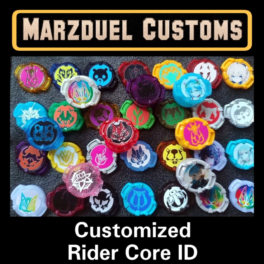 Kamen Rider Geats Rider Core ID [customizable] (version 1) - Etsy