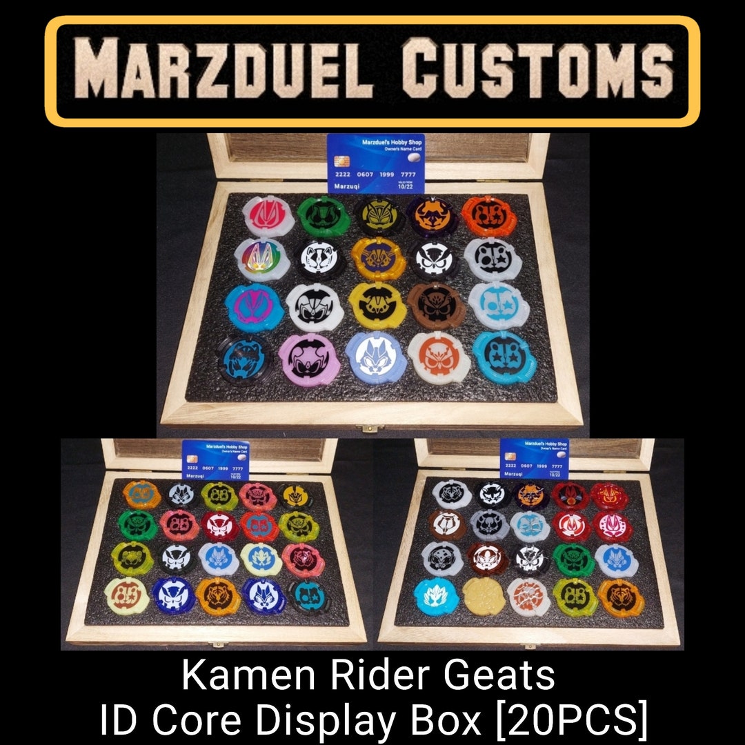 Kamen Rider Geats ID Core Display Box 20PCS - Etsy