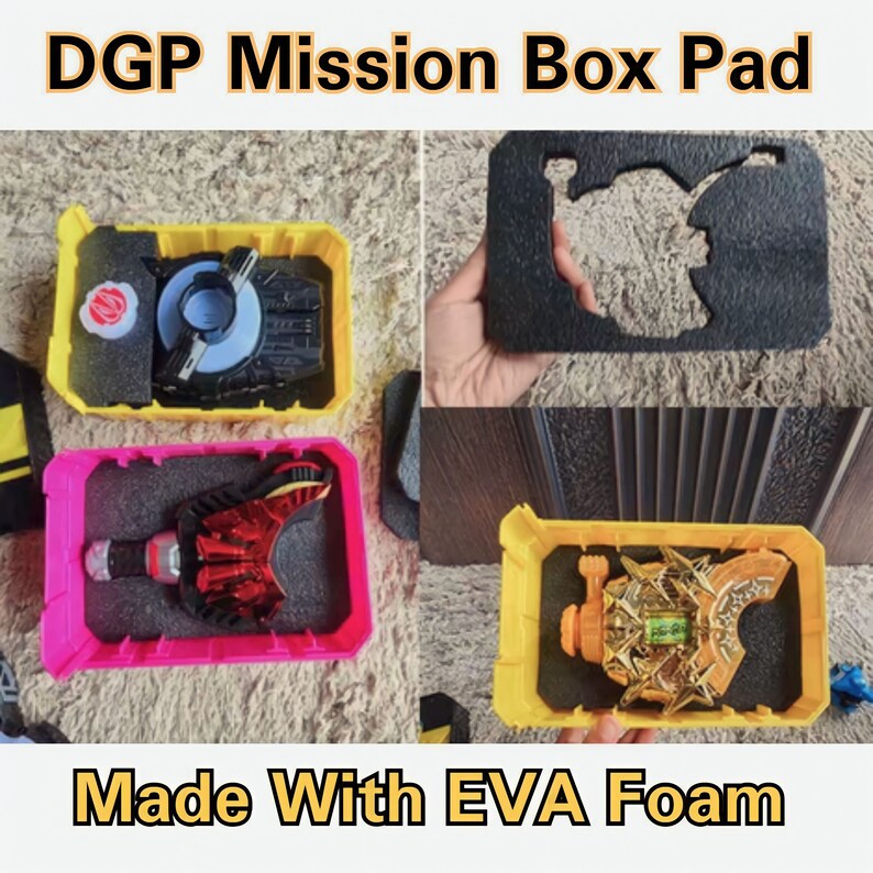 Kamen Rider Geats DGP Mission Box Foam Pad - Etsy