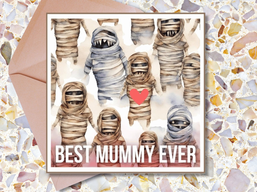 Best Mummy Ever - Printable Mother's Day Card, Digital, Instant ...