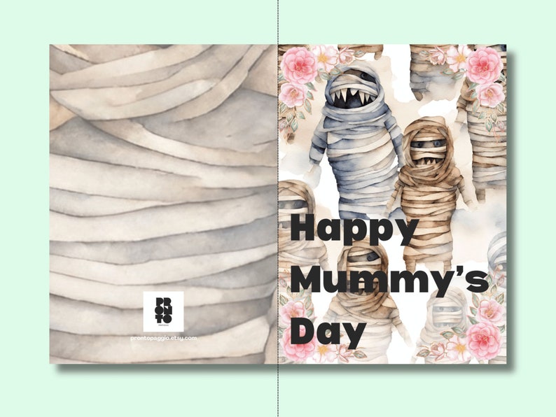Happy Mummy's Day Printable Mother's Day Card Digital Instant AI ...
