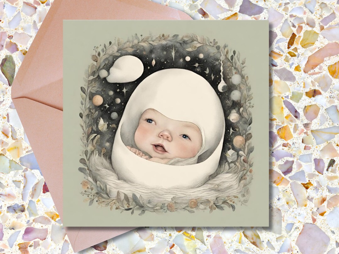 Baby Congratulations - Printable Greeting Card Instant Digital Download ...