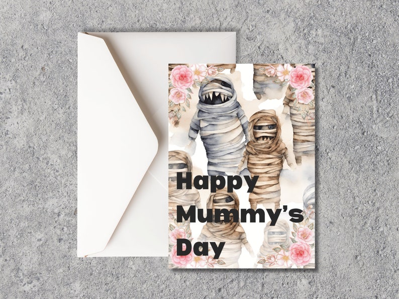 Happy Mummy's Day Printable Mother's Day Card Digital Instant AI ...