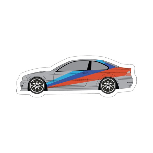 Bmw E46 Sticker Decal - Etsy