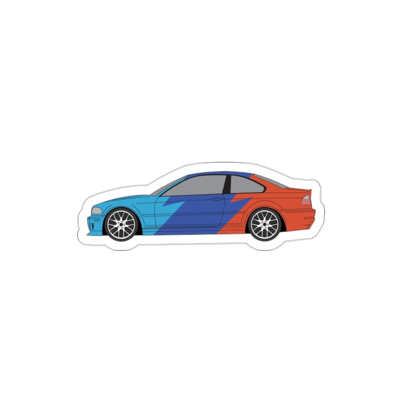 Bmw E46 Sticker Decal - Etsy